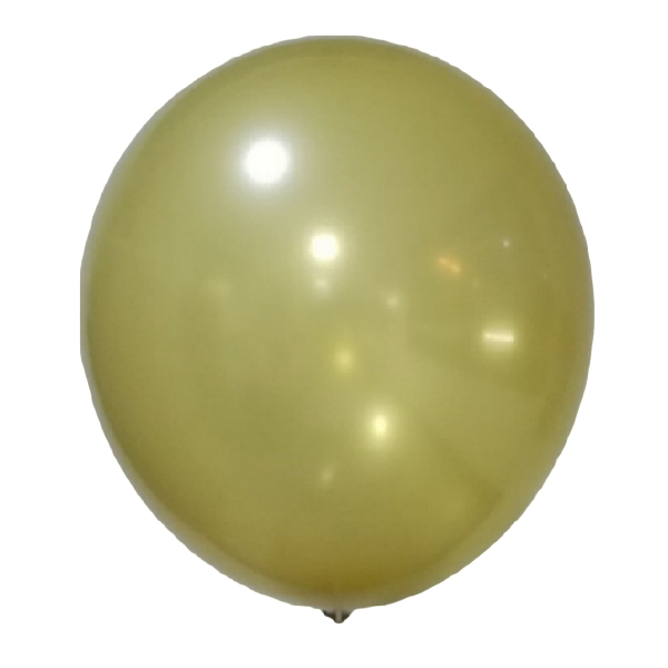 Globo R-12 metalizado 50 unidades dorado Rumatex - 33747 ...